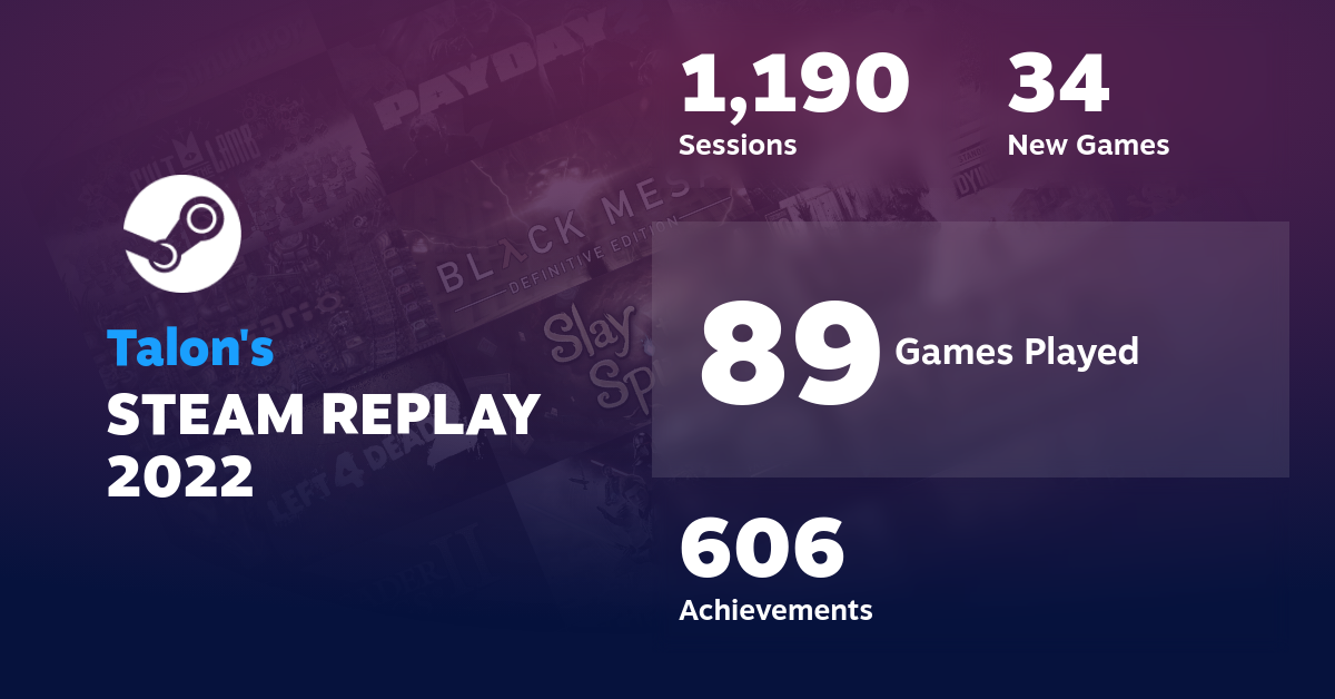 Talon's STEAM REPLAY 2022