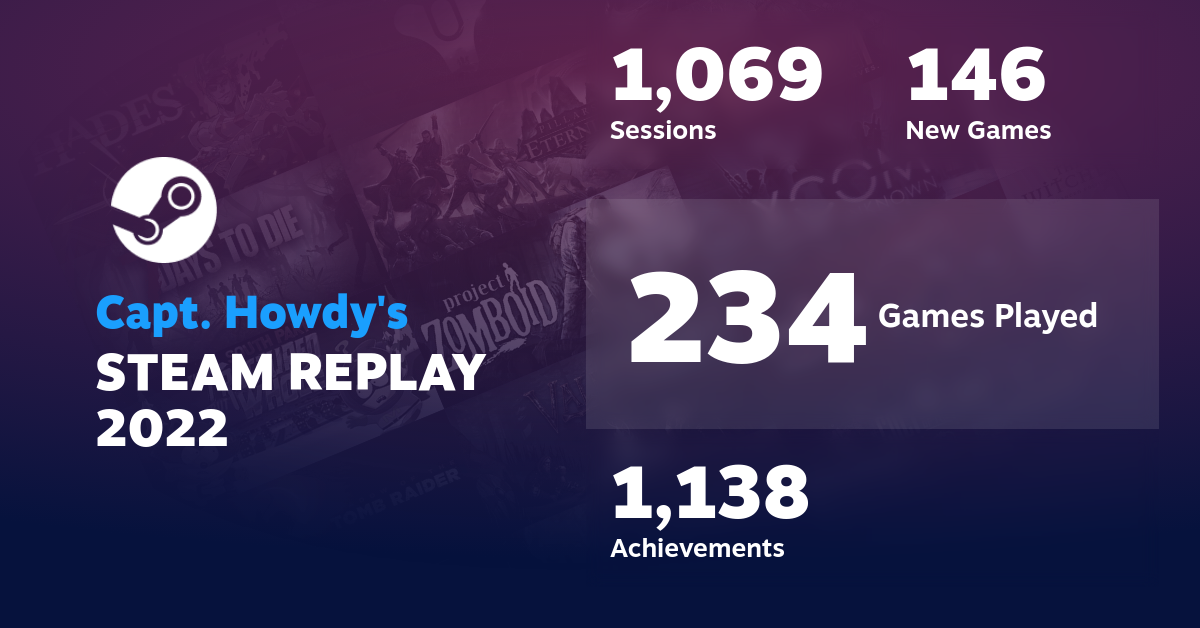 Capt. Howdy's STEAM REPLAY 2022