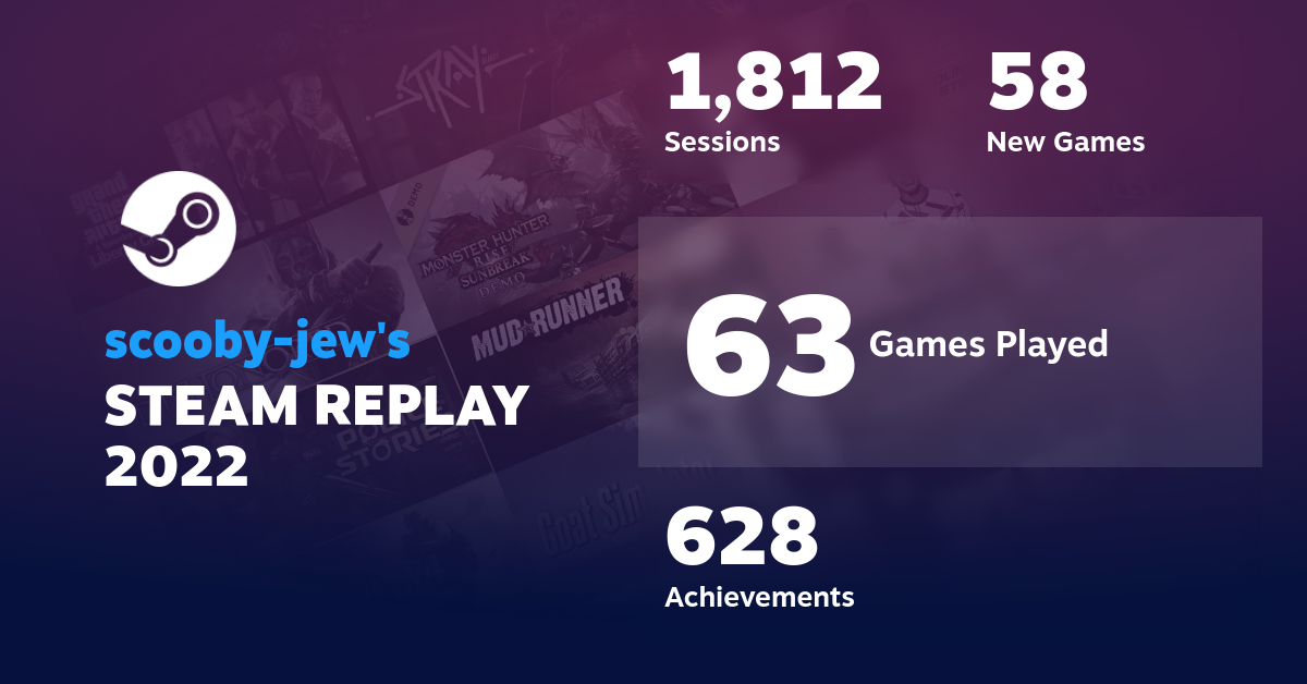 scooby-jew's STEAM REPLAY 2022