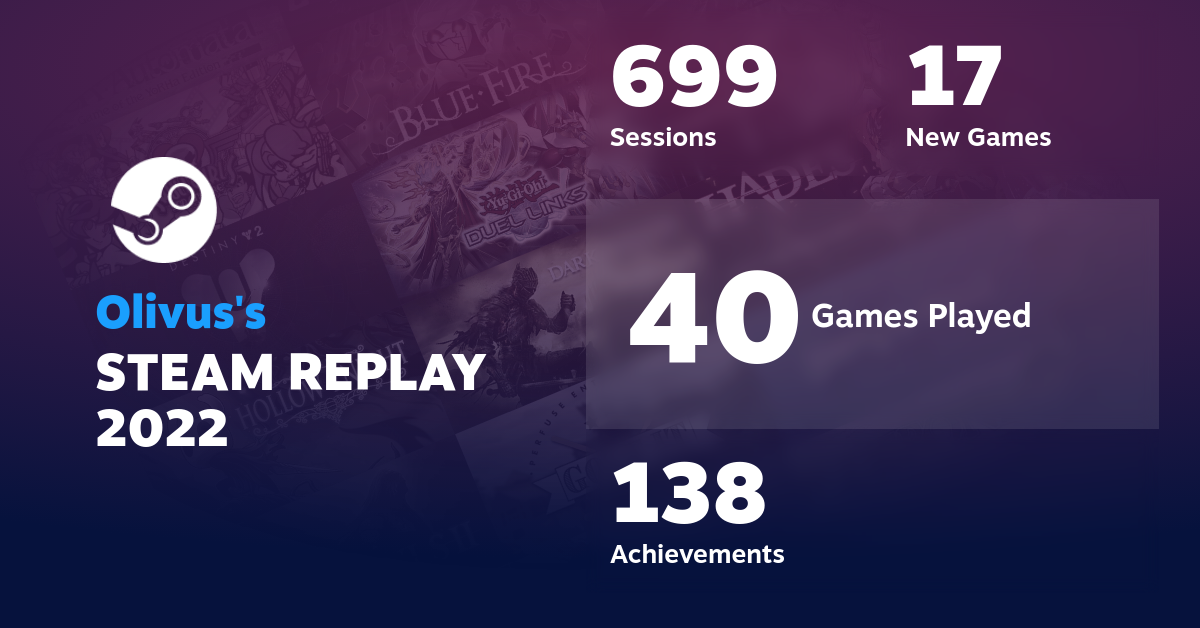 Olivus's STEAM REPLAY 2022