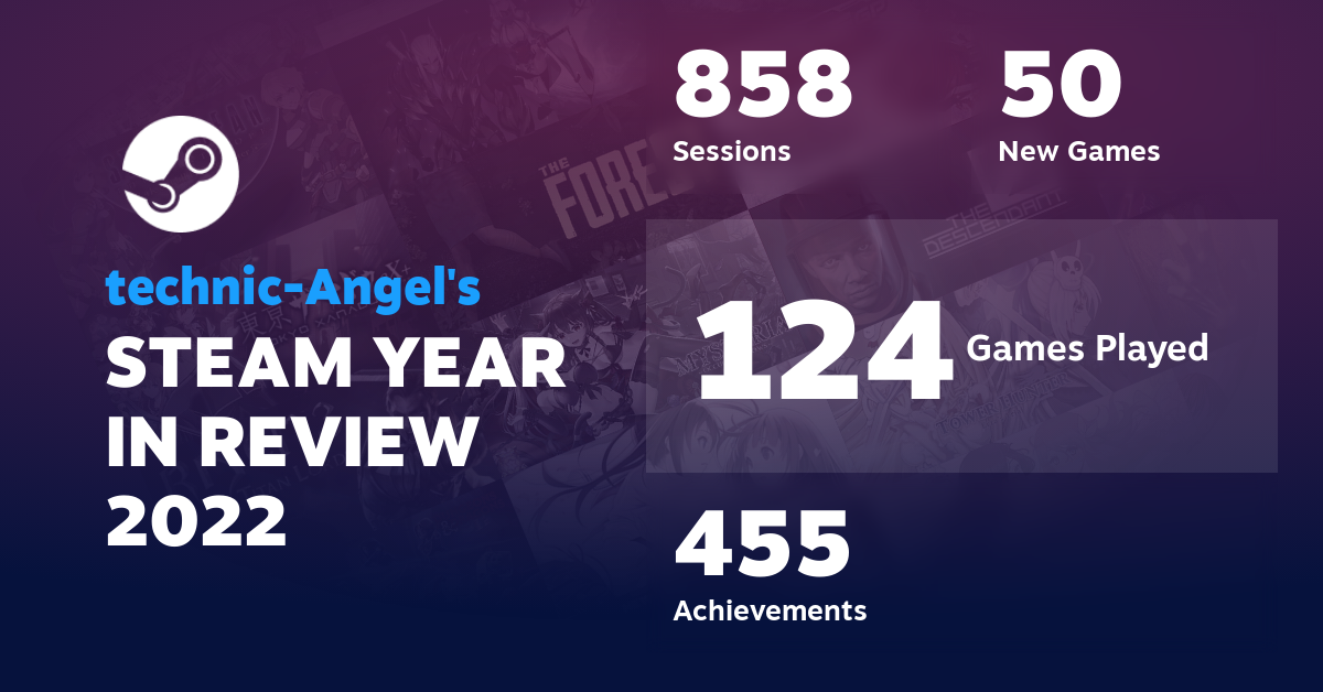 technic-Angel's STEAM YEAR IN REVIEW 2022