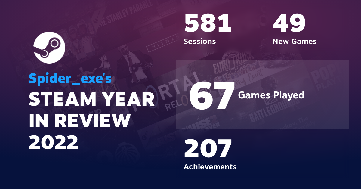 VULTAR's STEAM YEAR IN REVIEW 2022