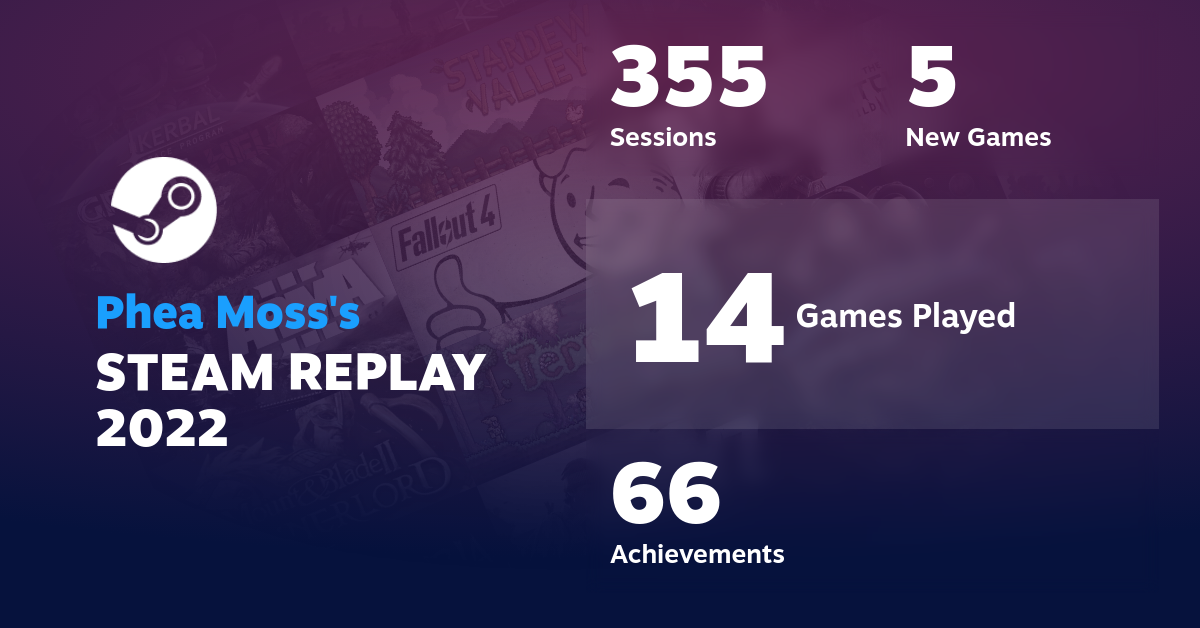 Phea Moss's STEAM REPLAY 2022