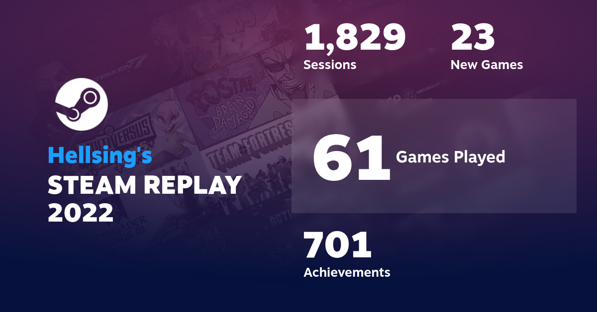 Hellsing's STEAM REPLAY 2022