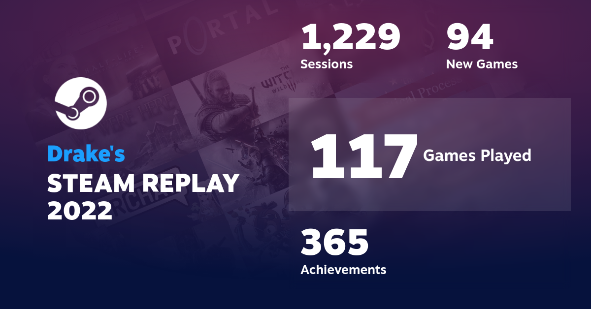 Drake's STEAM REPLAY 2022