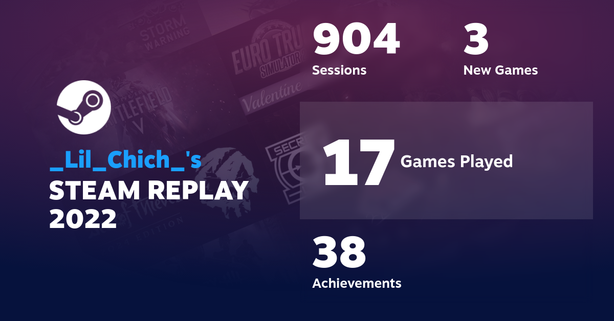 _Lil_Chich_'s STEAM REPLAY 2022