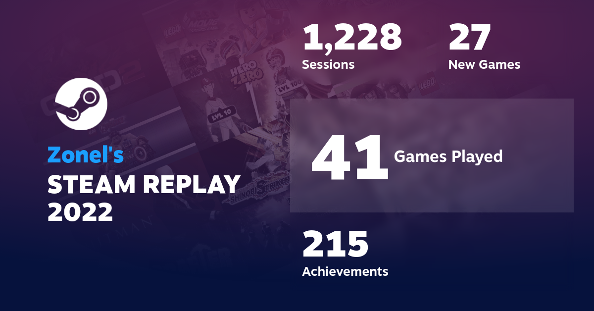 Zonel's STEAM REPLAY 2022