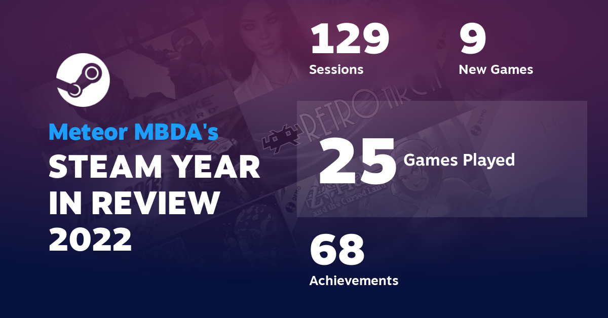 Meteor MBDA's STEAM YEAR IN REVIEW 2022