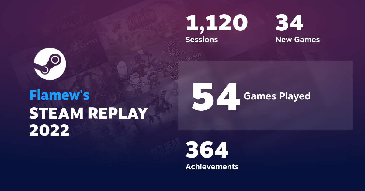 Flamew's STEAM REPLAY 2022