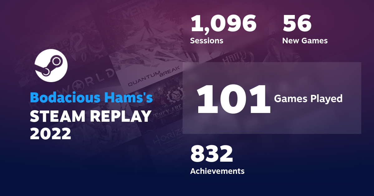 Bodacious Hams's STEAM REPLAY 2022