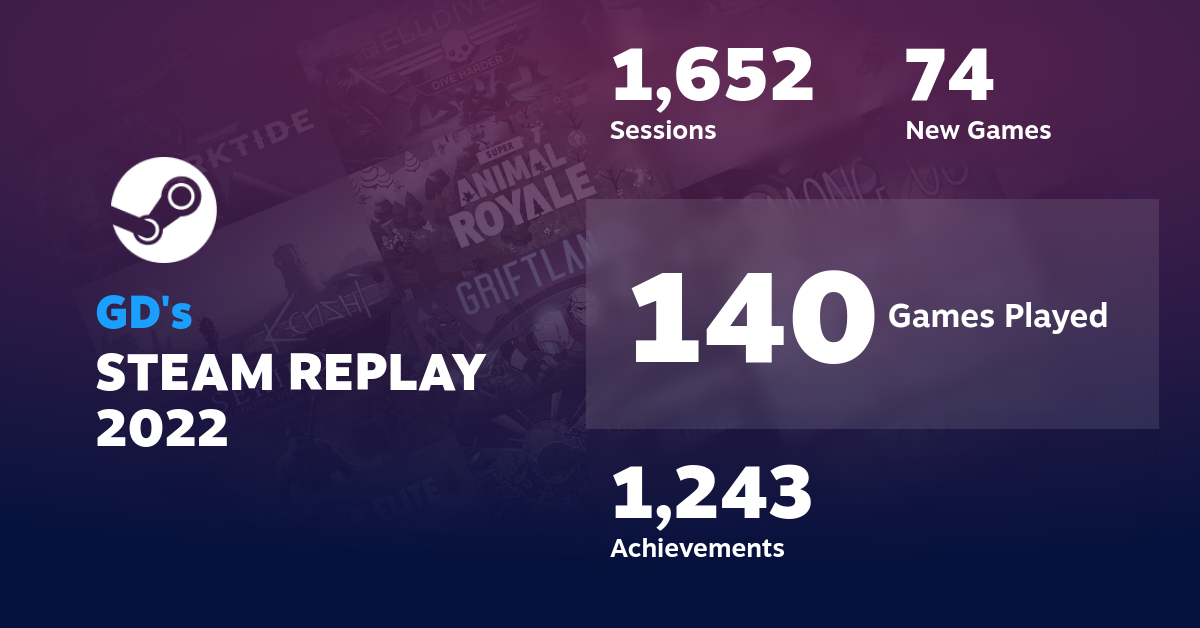GD's STEAM REPLAY 2022