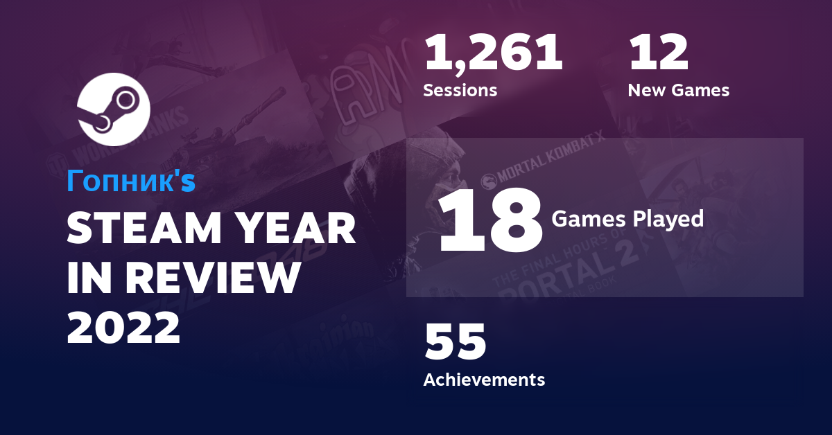 Ryomen Sukuna's STEAM REPLAY 2022