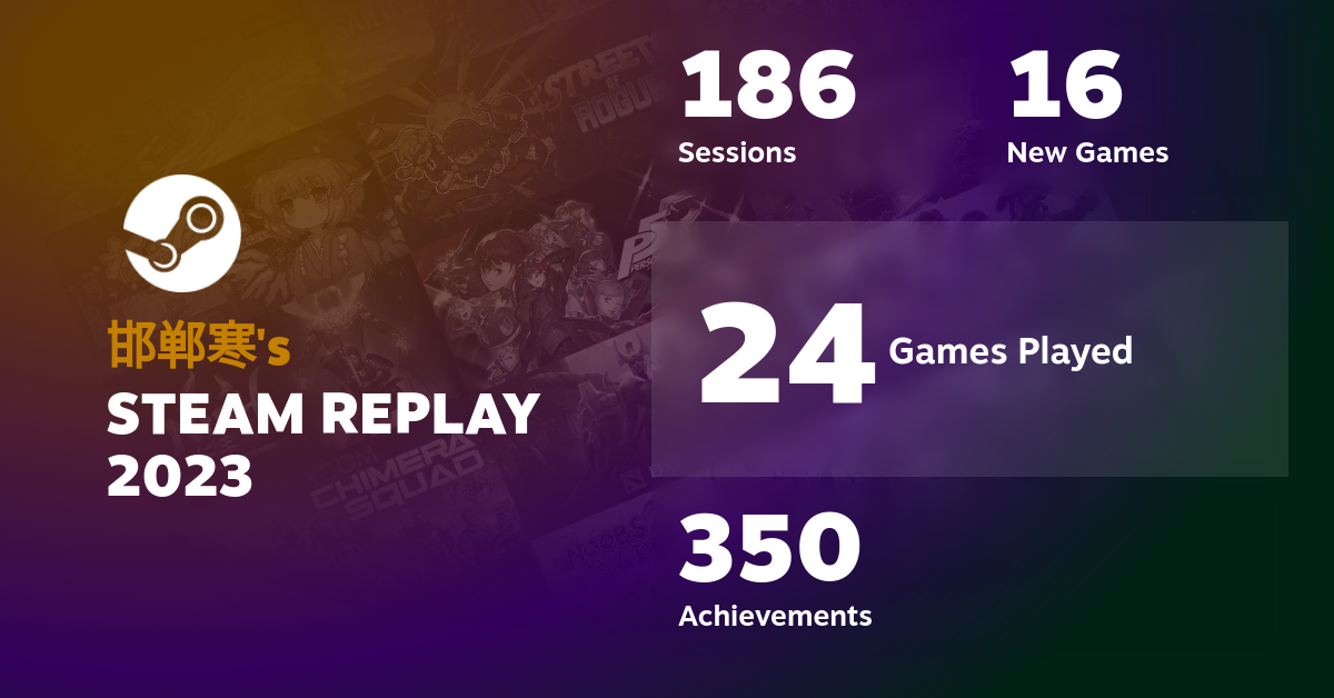 邯郸寒's STEAM REPLAY 2023