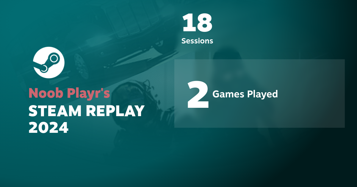 Noob Playr's STEAM REPLAY 2024
