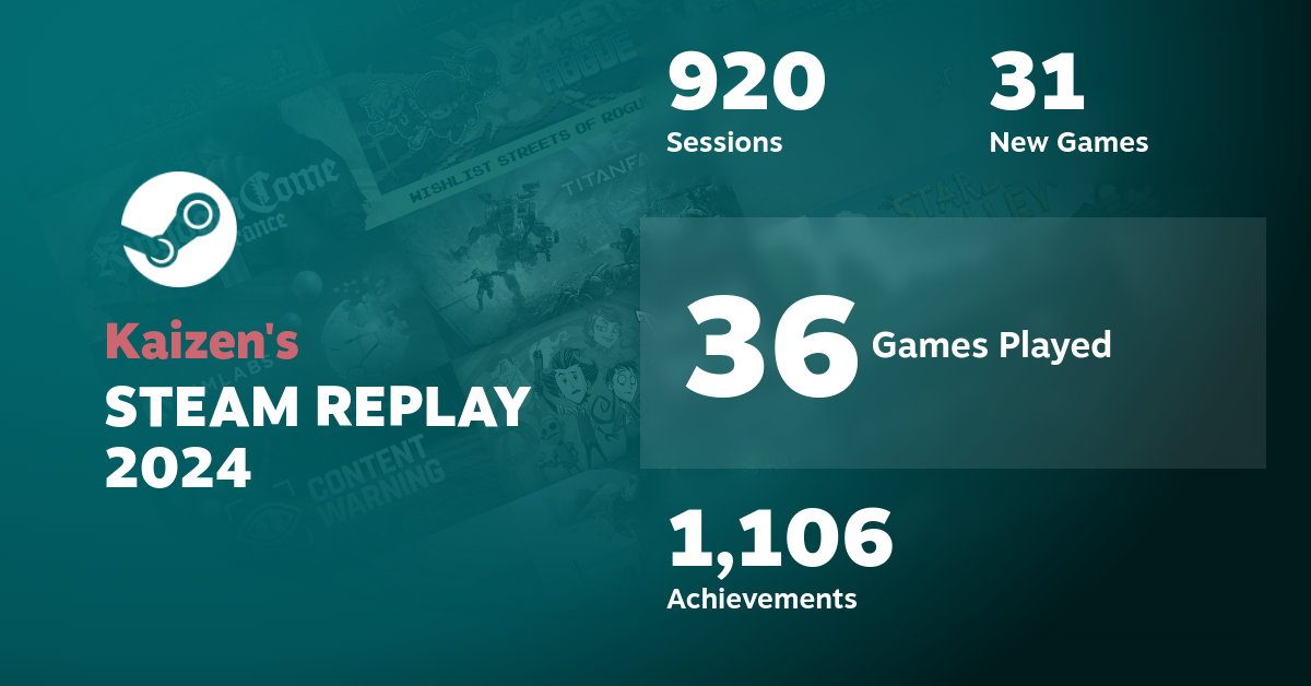 Kaizen's STEAM REPLAY 2024