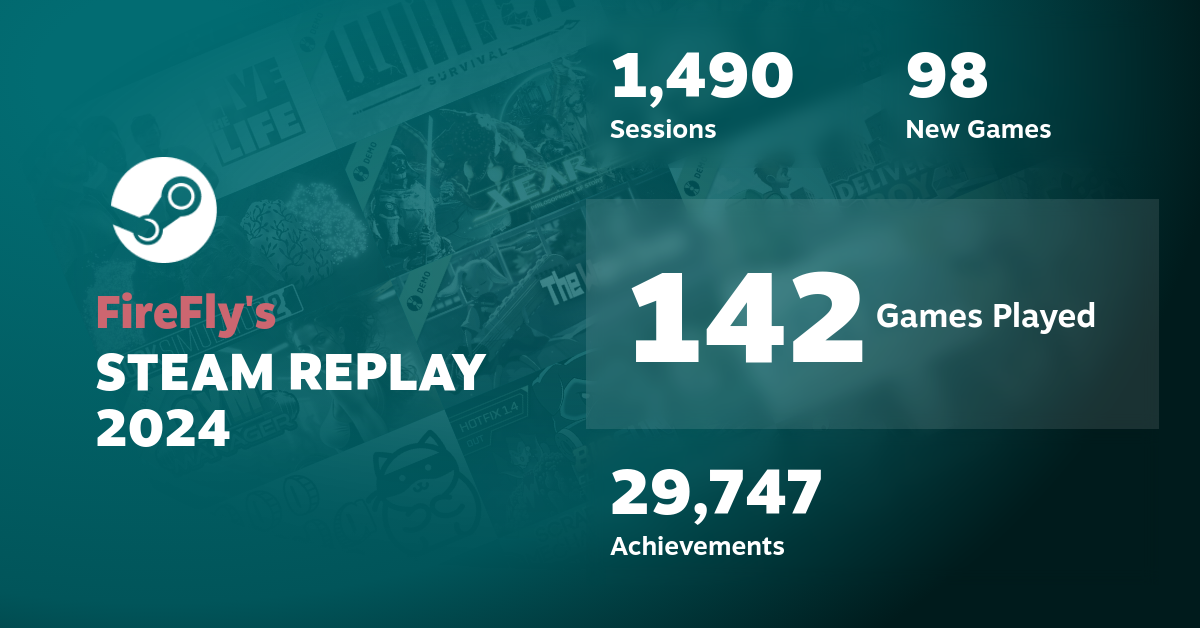 FireFly's STEAM REPLAY 2024