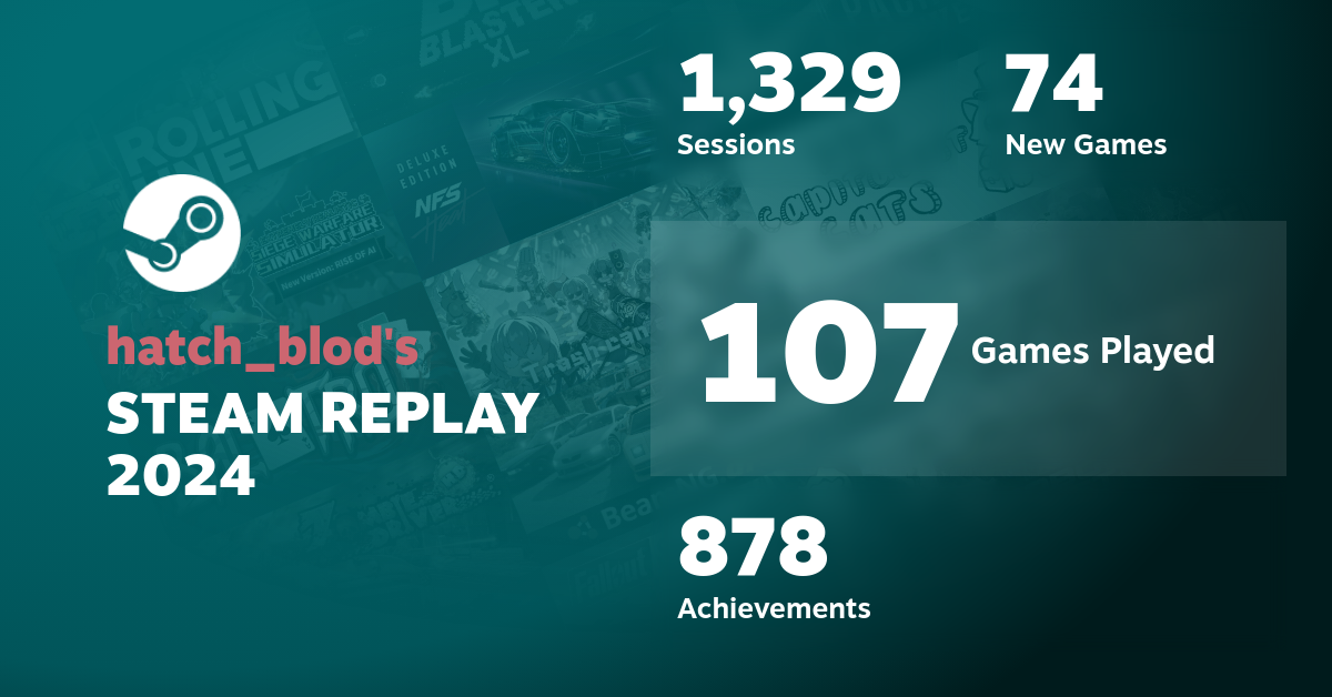 hatch_blod's STEAM REPLAY 2024