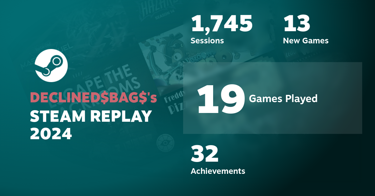 DECLINED$BAG$'s STEAM REPLAY 2024