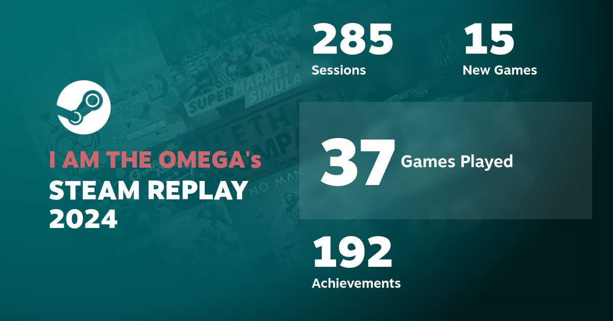 I AM THE OMEGA's STEAM REPLAY 2024