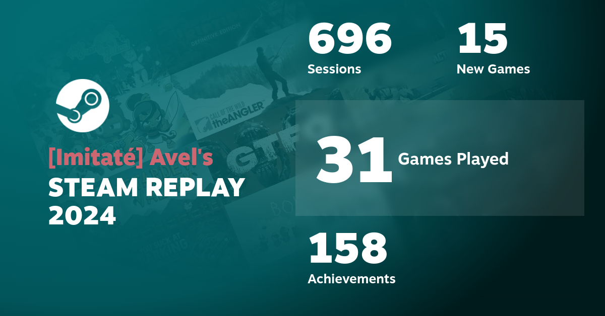 [Imitaté] Avel's STEAM REPLAY 2024