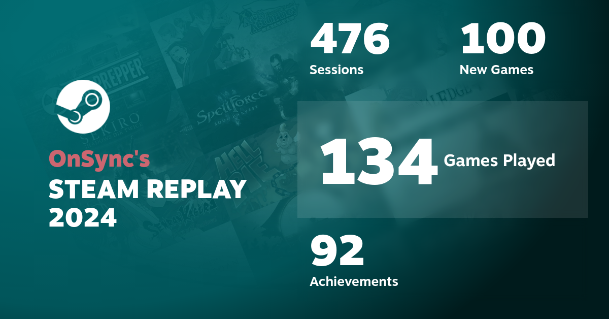 OnSync's STEAM REPLAY 2024