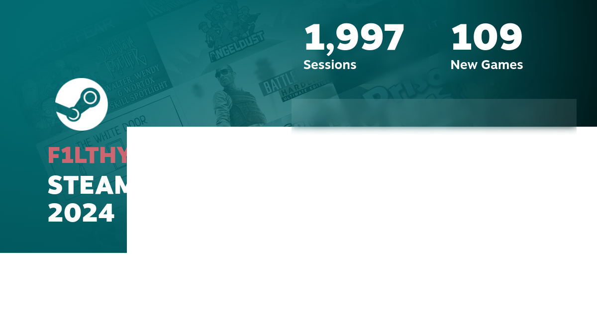 F1LTHY's STEAM REPLAY 2024