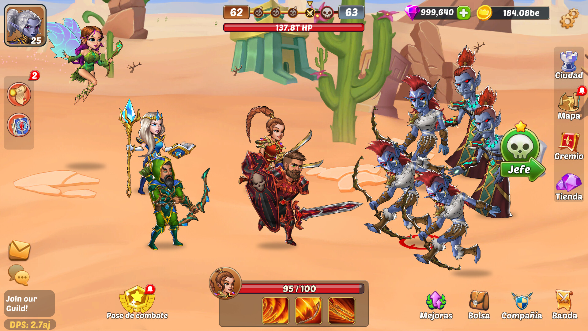 Firestone: Online Idle RPG en Steam