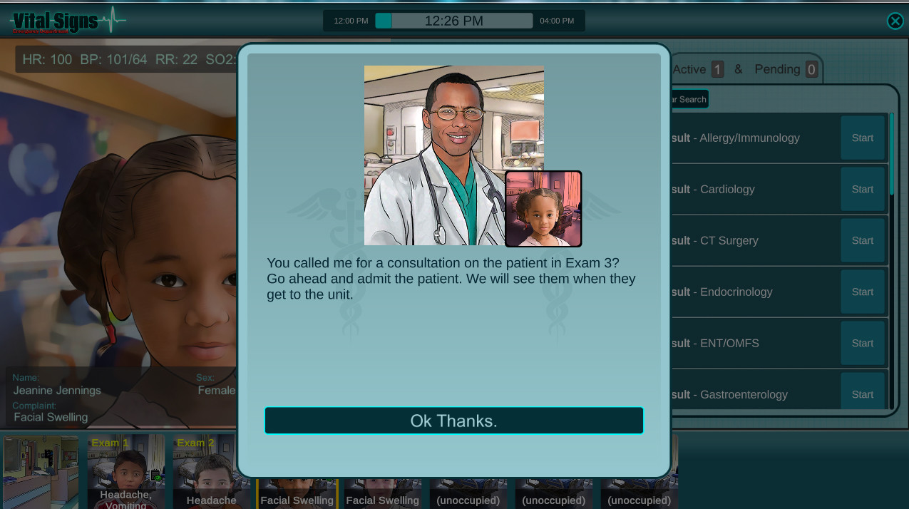 Vital Signs: ED - Pediatric Rare Disease Package on Steam