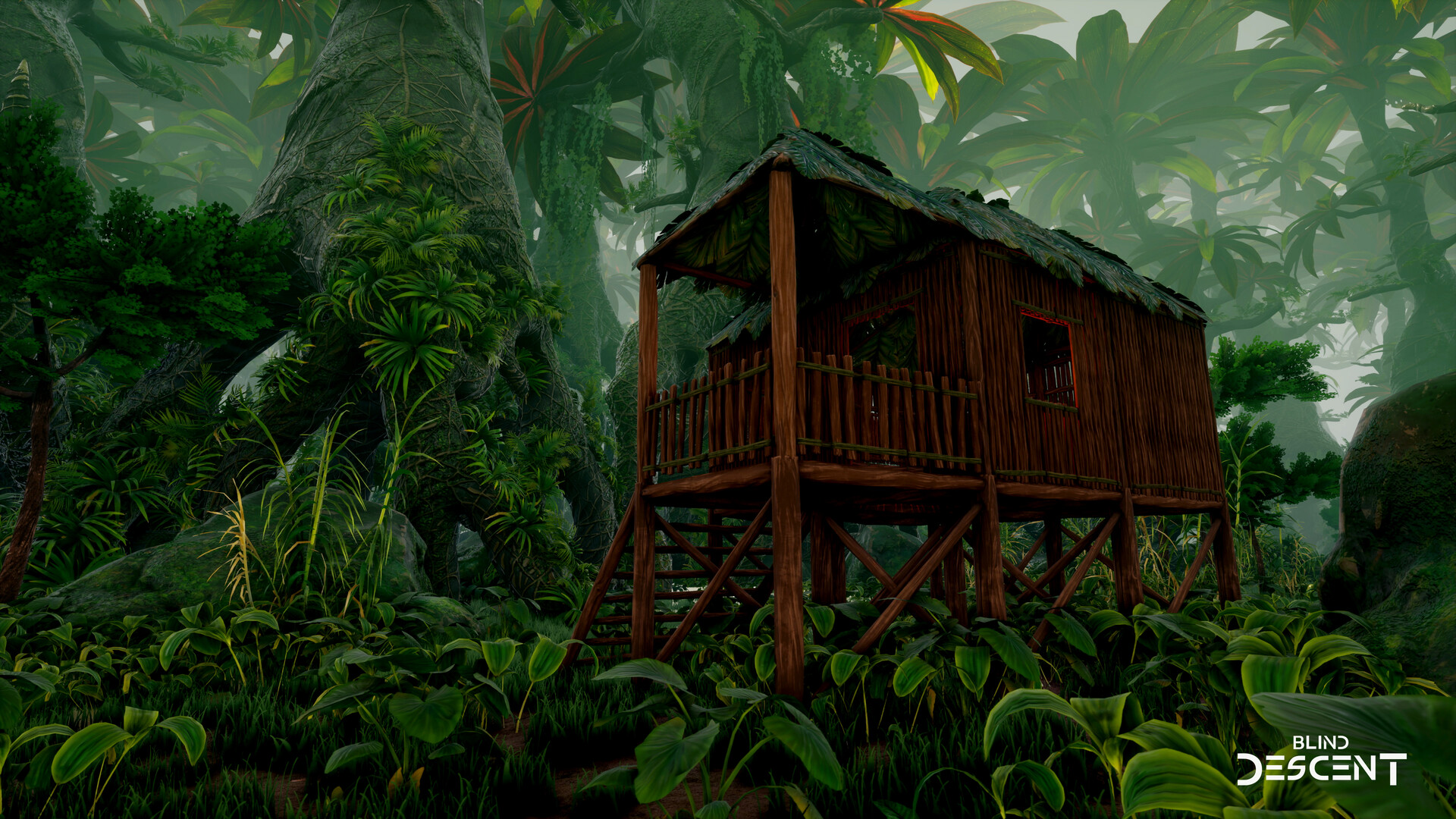 Blind Descent on Steam