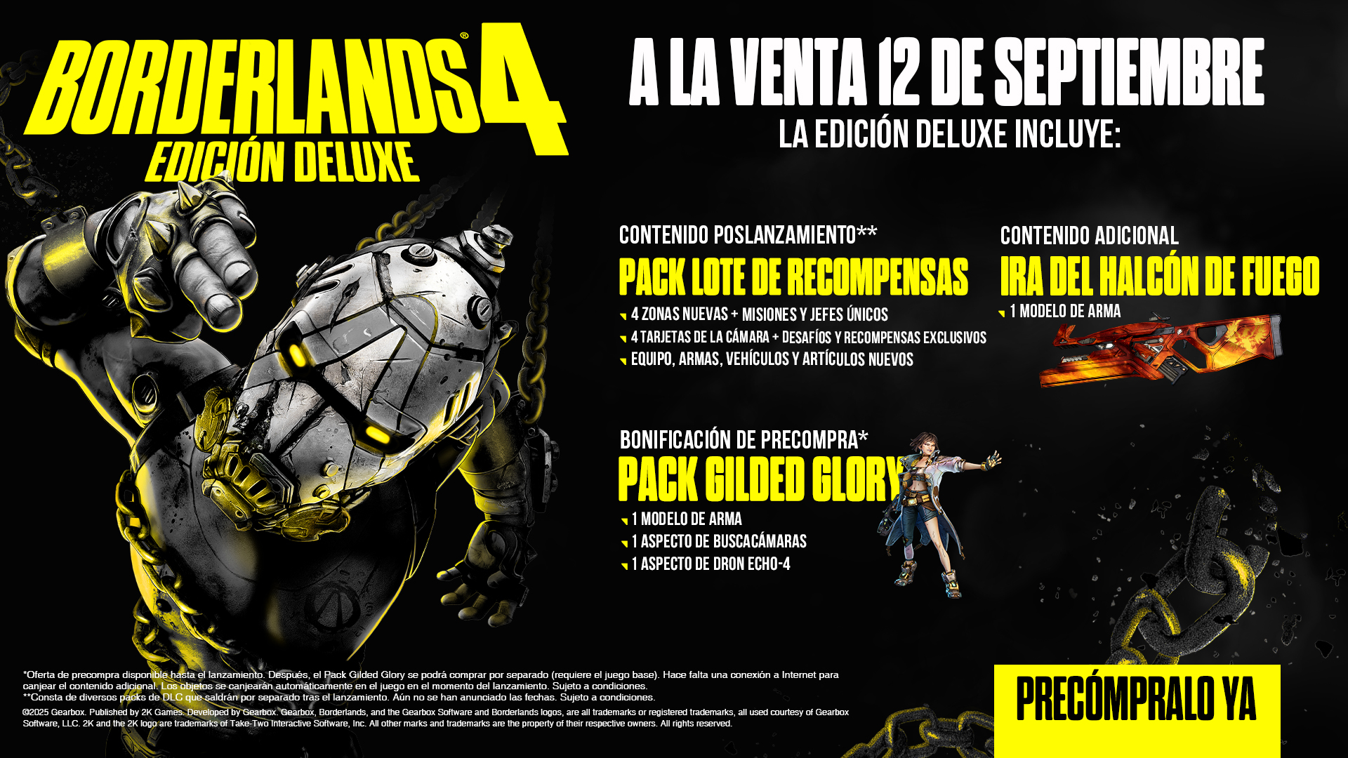 Precomprar Borderlands 4 en Steam