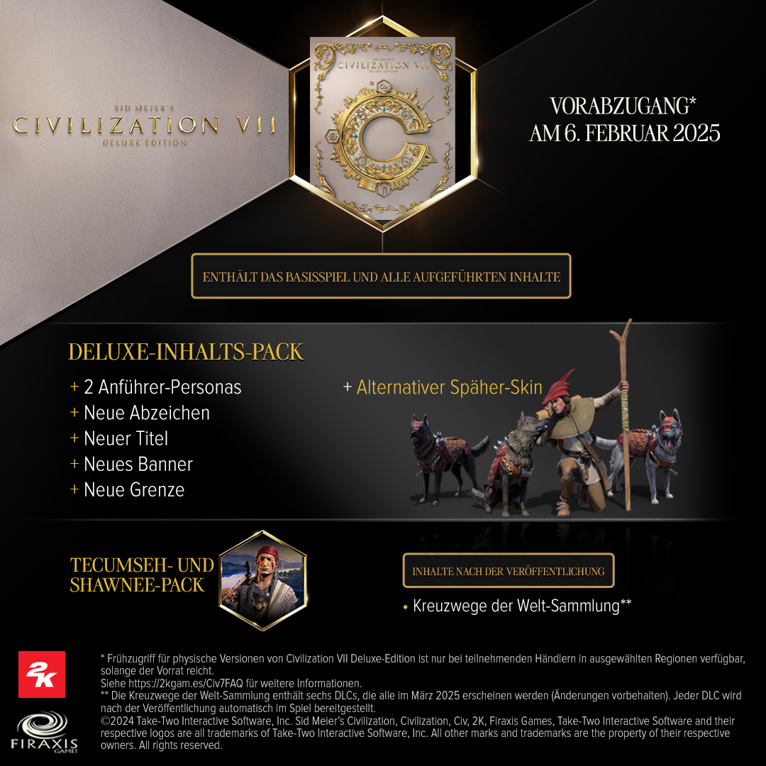 Sid Meier's Civilization VII bei Steam