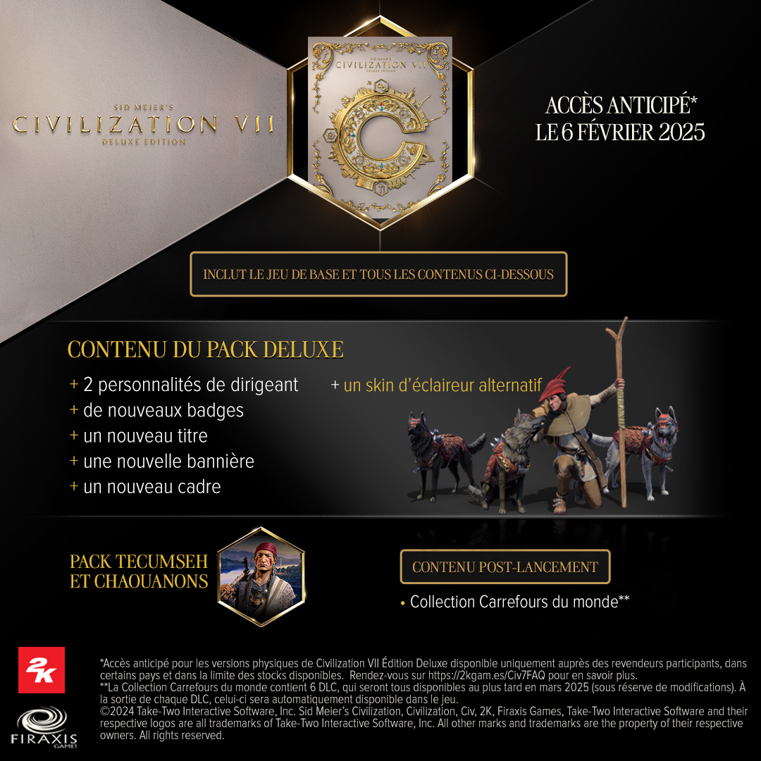 Sid Meier's Civilization VII sur Steam