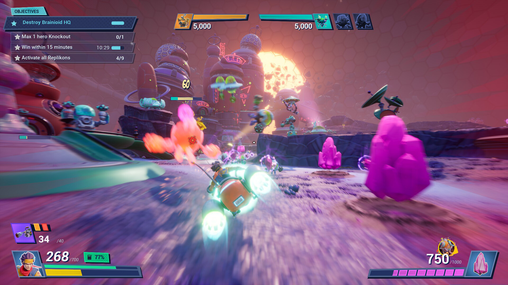 Chip ‘n Clawz vs. The Brainioids on Steam