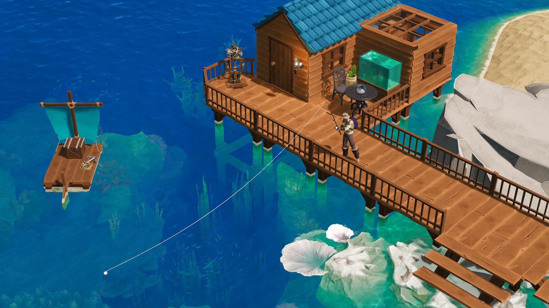 《莱恩岛生存指南 | Len’s Island | 中文》开放世界建造+多人合作地牢探险生存新标杆 – SKY电玩人