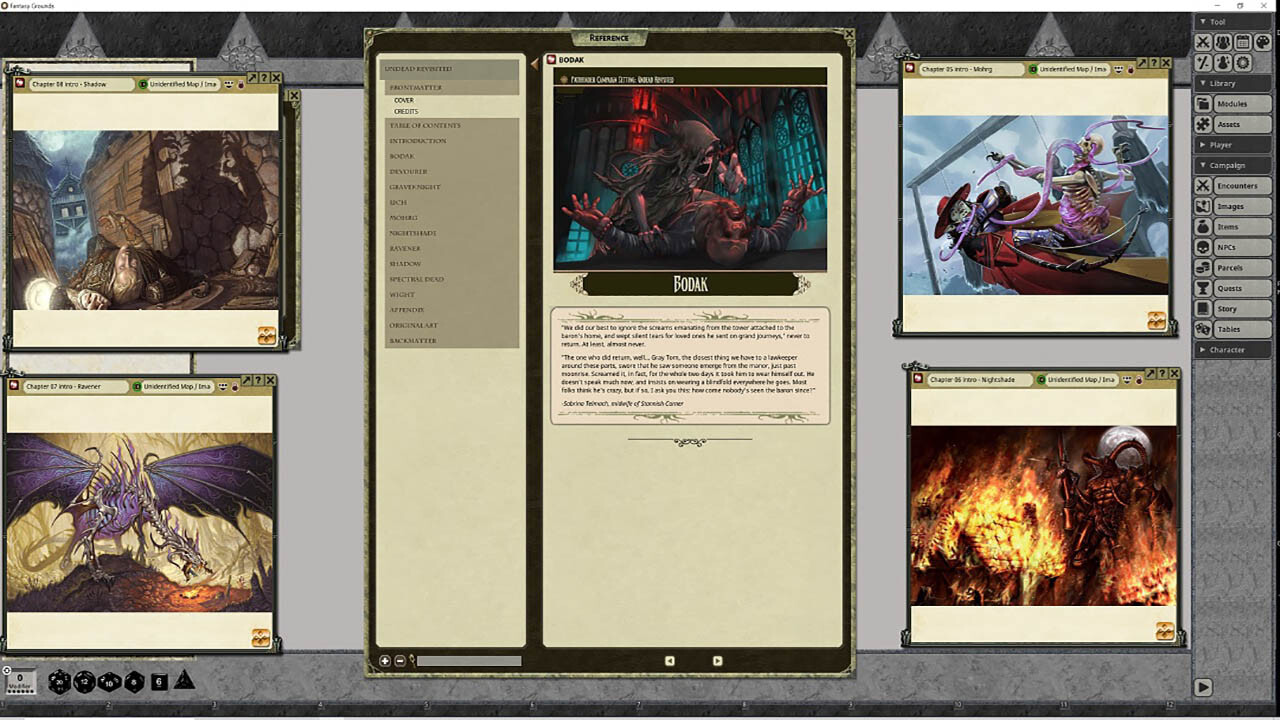 Fantasy Grounds Pathfinder Rpg Campaign Setting Undead Revisited