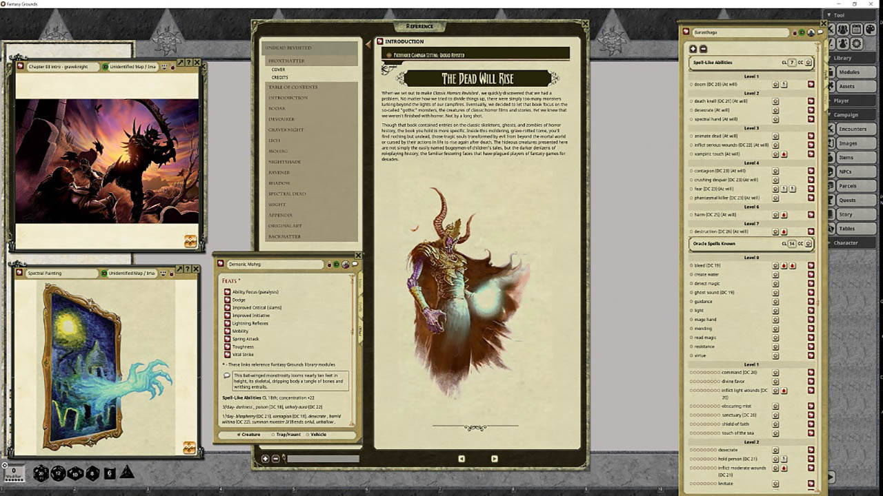 Fantasy Grounds Pathfinder Rpg Campaign Setting Undead Revisited