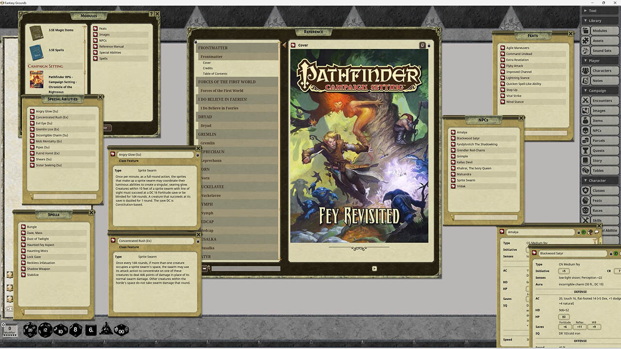 Fantasy Grounds Pathfinder Rpg Campaign Setting Fey Revisited On Steam