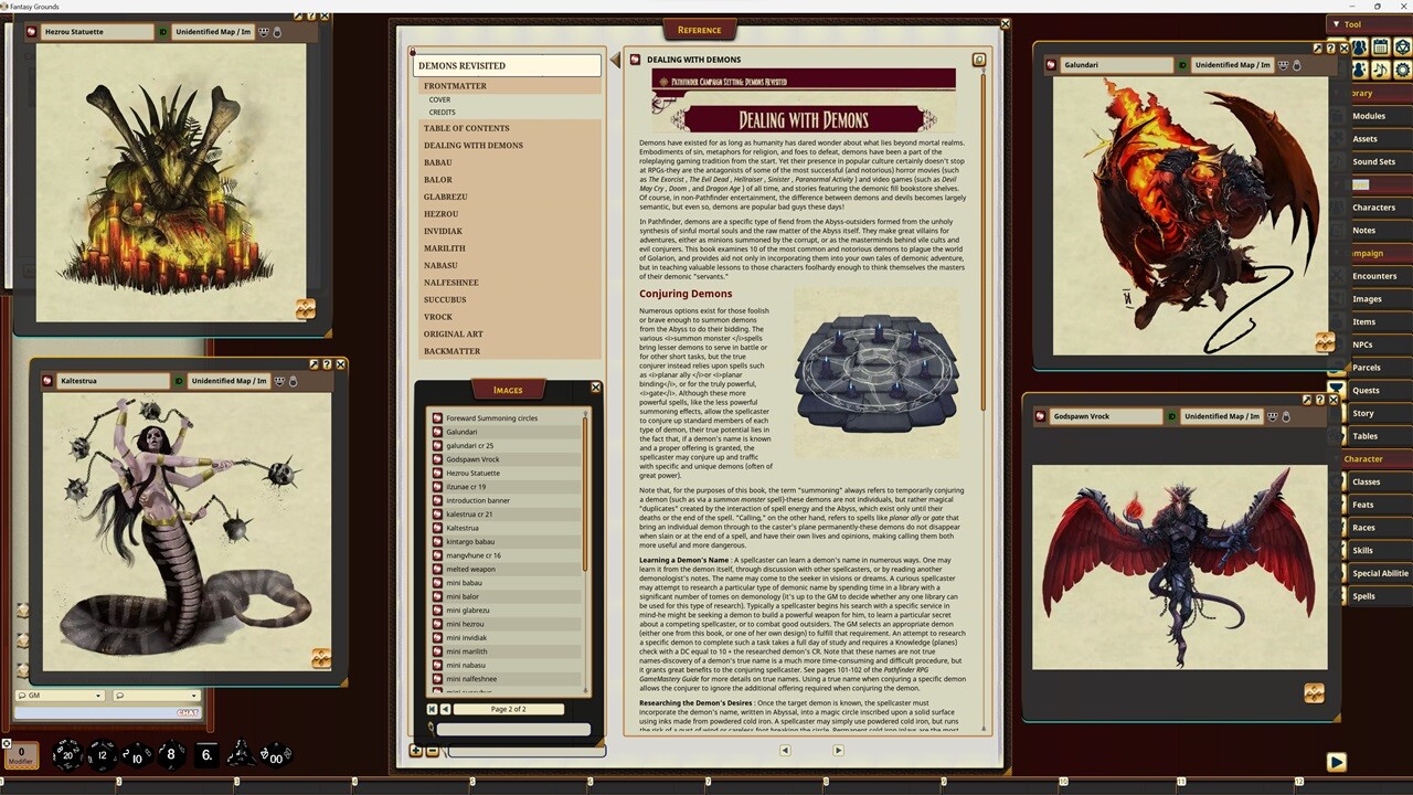 Fantasy Grounds Pathfinder Rpg Campaign Setting Demons Revisited