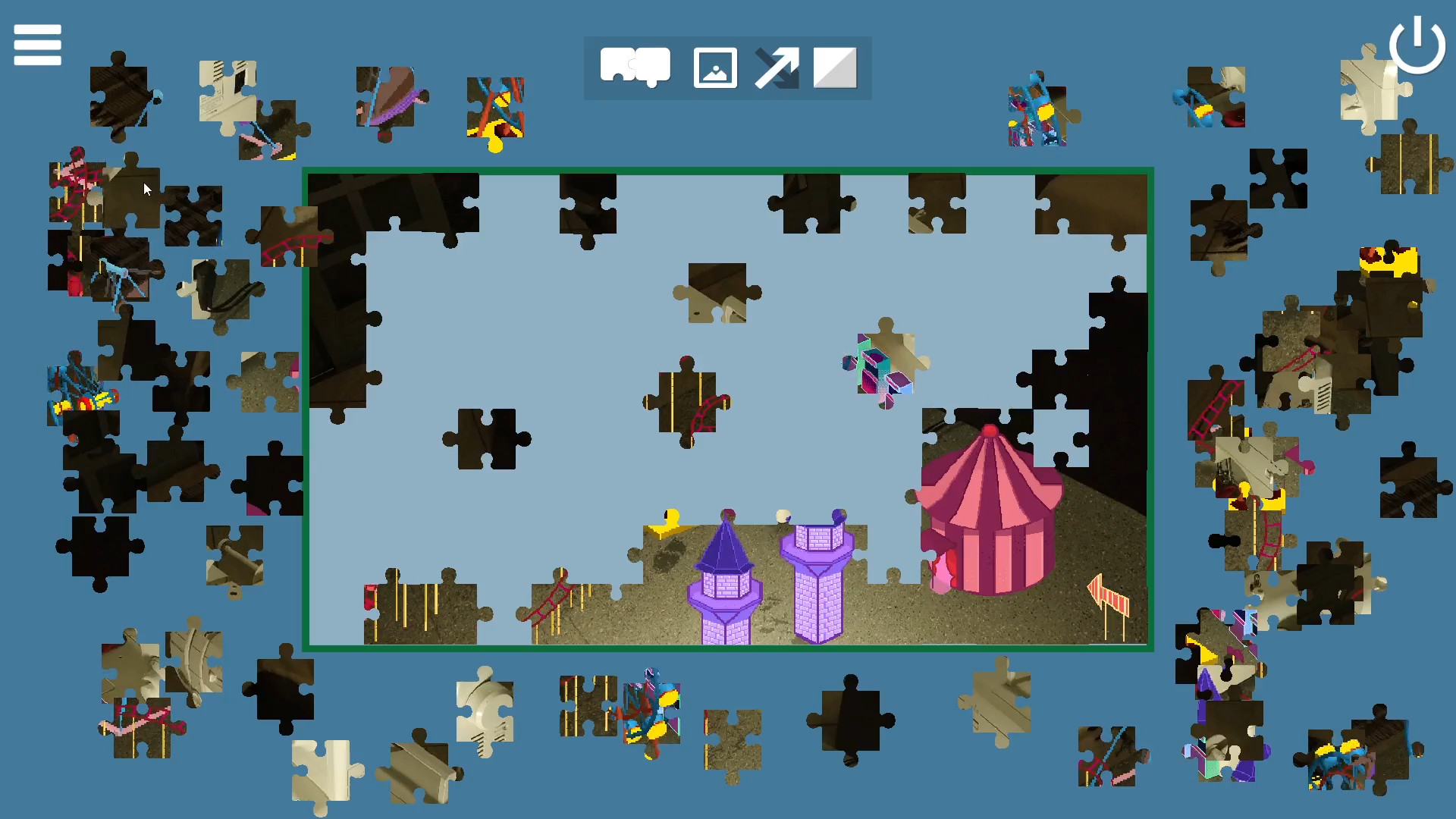 Invisible Places: Pixel Art Jigsaw Puzzle | indienova GameDB 游戏库