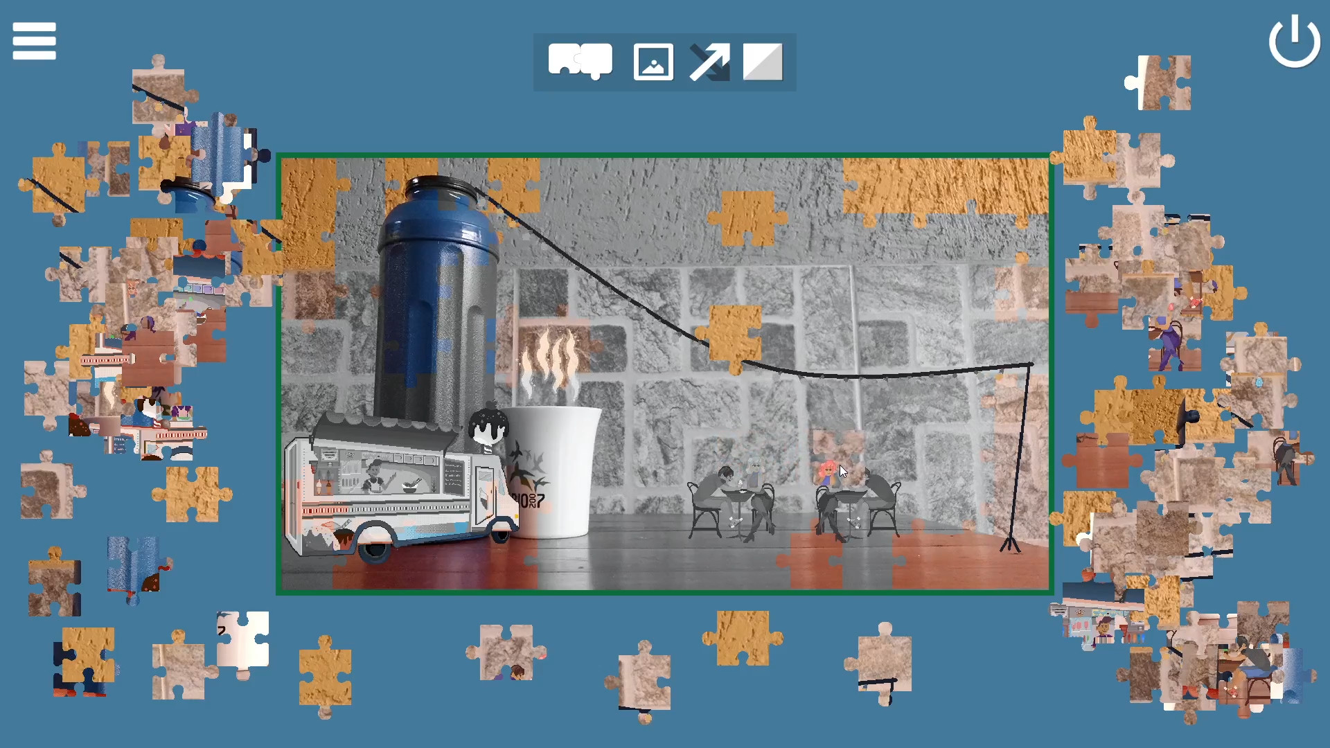 Invisible Places: Pixel Art Jigsaw Puzzle | indienova GameDB 游戏库