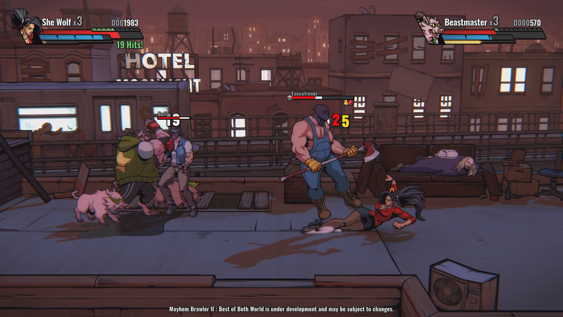 Mayhem Brawler II: Best of Both Worlds on Steam