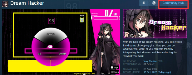 Dream Hacker on Steam