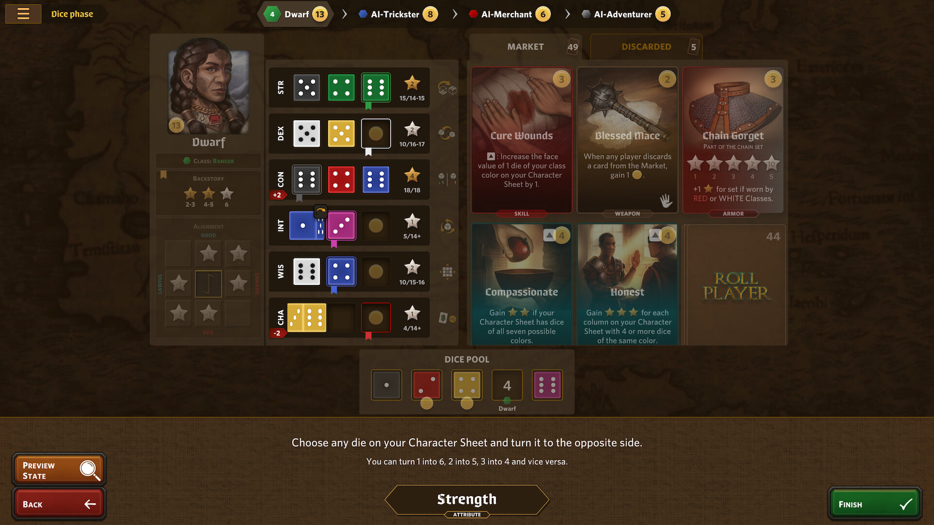 Roll Player - The Board Game on Steam Roll Player - The Board Game on Steam