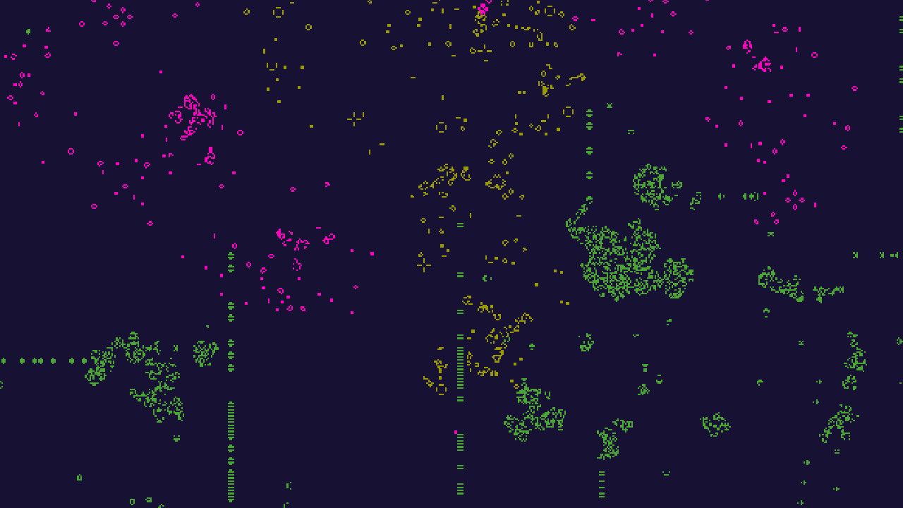 Automata Ecosystem: Cellular Automata Simulation | indienova GameDB 游戏库