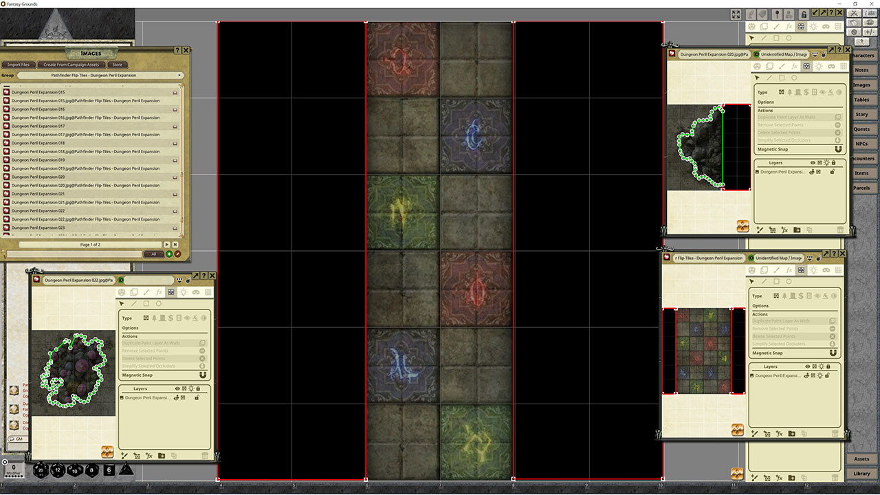 Fantasy Grounds Pathfinder Rpg Flip Tiles Dungeon Perils
