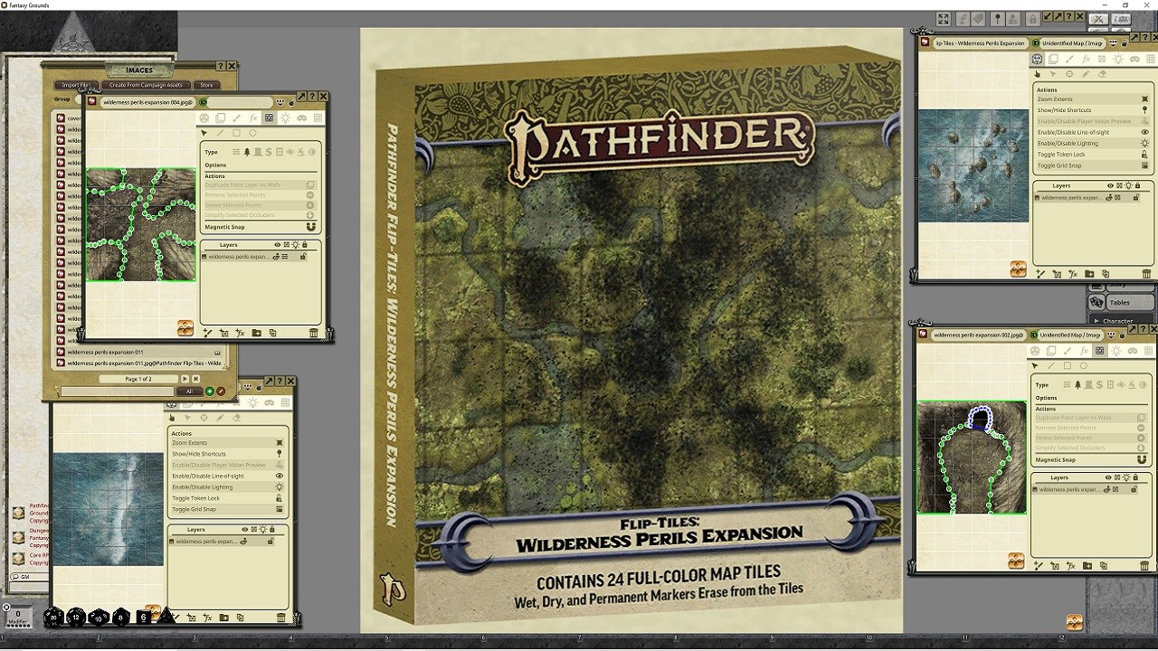 Fantasy Grounds Pathfinder Rpg Flip Tiles Wilderness Perils
