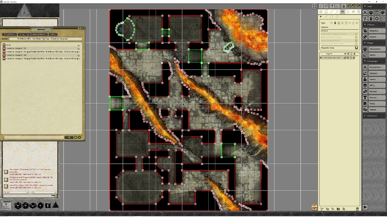 Fantasy Grounds Pathfinder Rpg Pathfinder Flip Mat Shattered