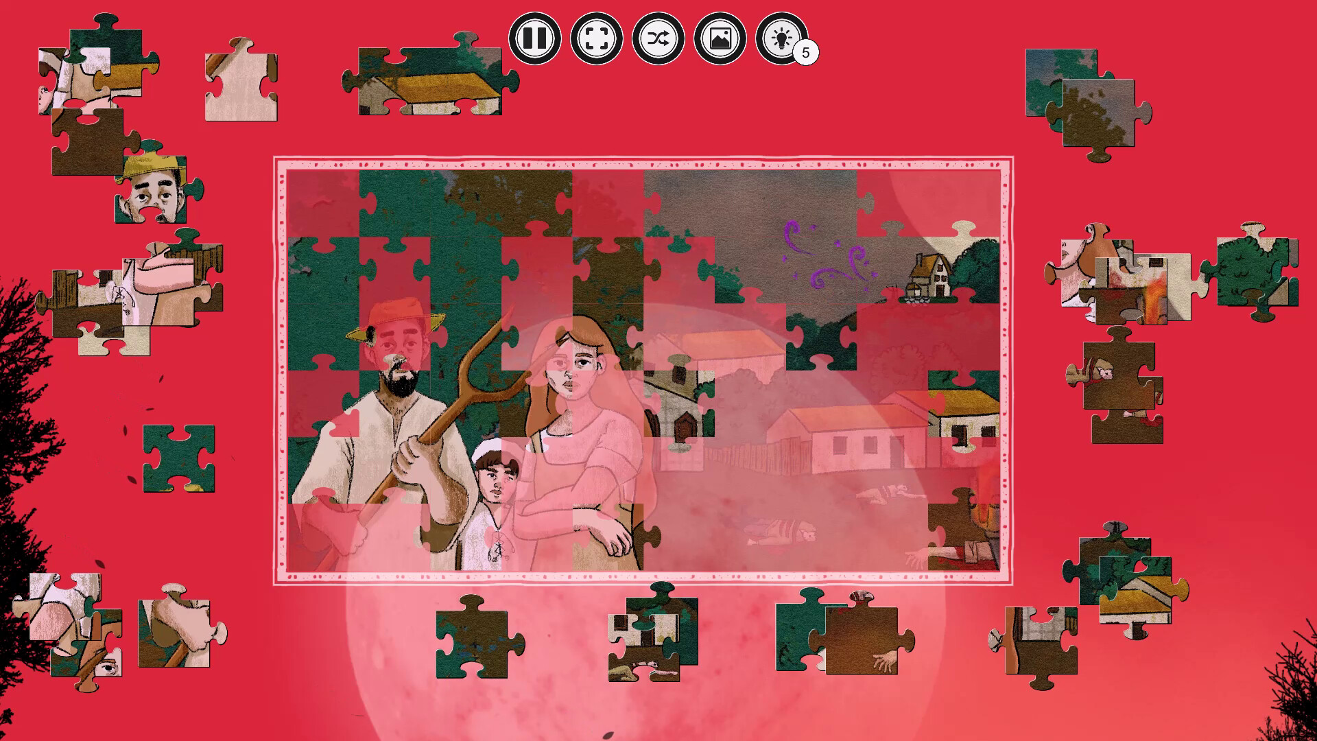 The Villager and the Werewolf | indienova GameDB 游戏库