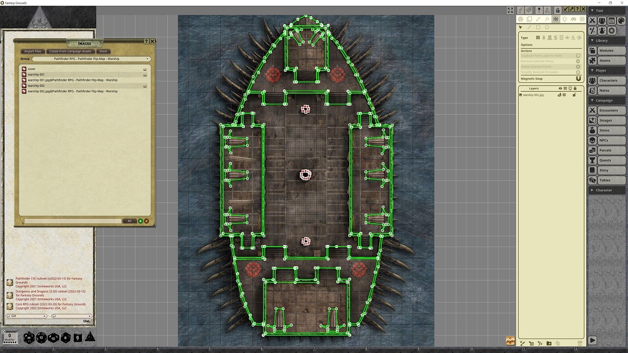 Fantasy Grounds Pathfinder Rpg Pathfinder Flip Mat Warship On Steam