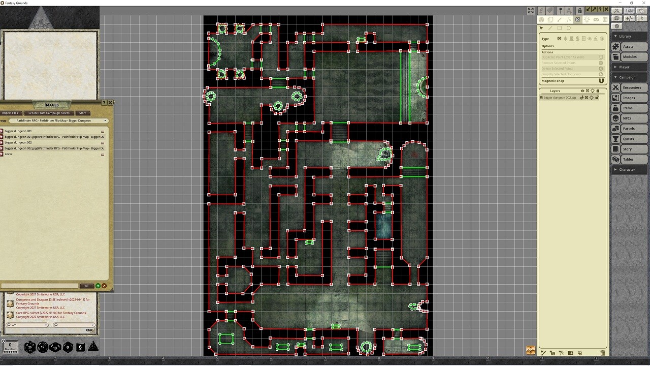 Fantasy Grounds Pathfinder Rpg Pathfinder Flip Mat Bigger Dungeon